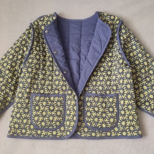 PDF Sewing Pattern Quilted Jacket, Patchwork Jacket Pattern. - Etsy