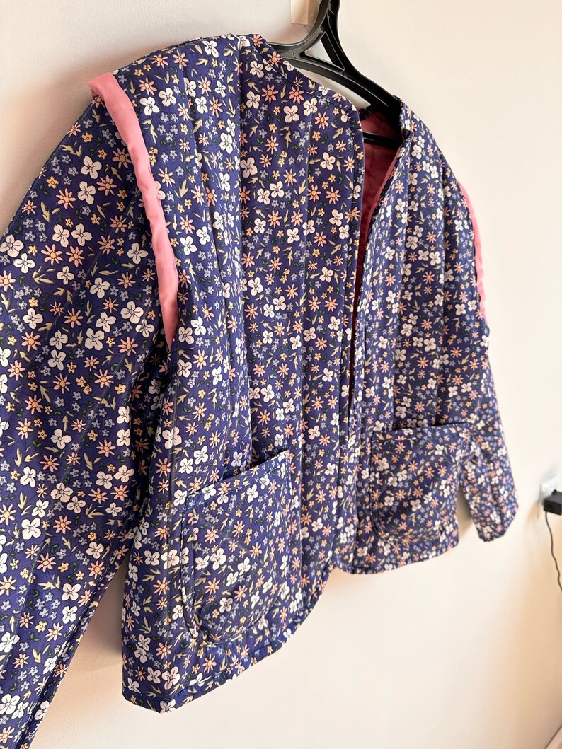 PDF Sewing Pattern Quilted Jacket - Etsy UK