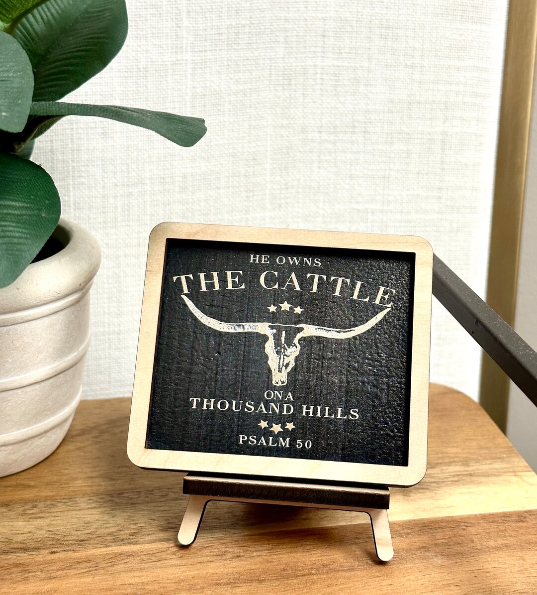 Office Decor, Inspirational, Mini Bible Verse Signs, Office Decor, Mini ...