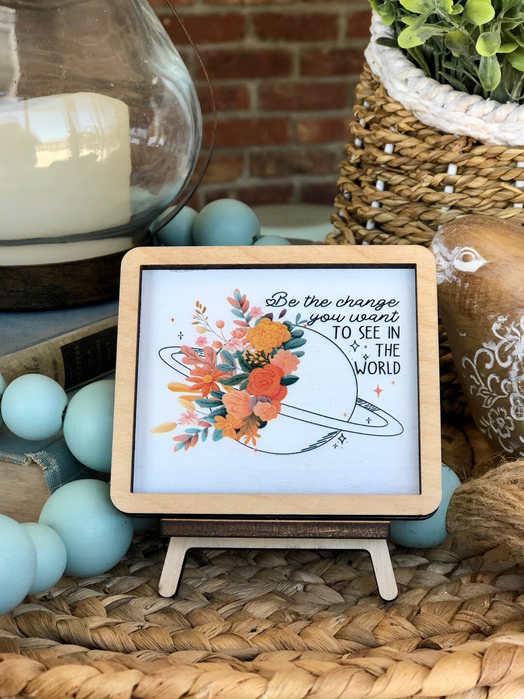 Framed Wood Signs MINI Signs Inspirational Gift Gift of Encouragement ...