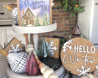 Warm and Cozy Sign - Etsy