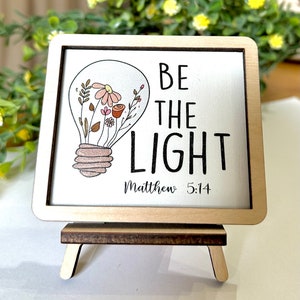 Inspirational Gifts, Mini Bible Verse Signs, Office Decor, Mini Wood ...