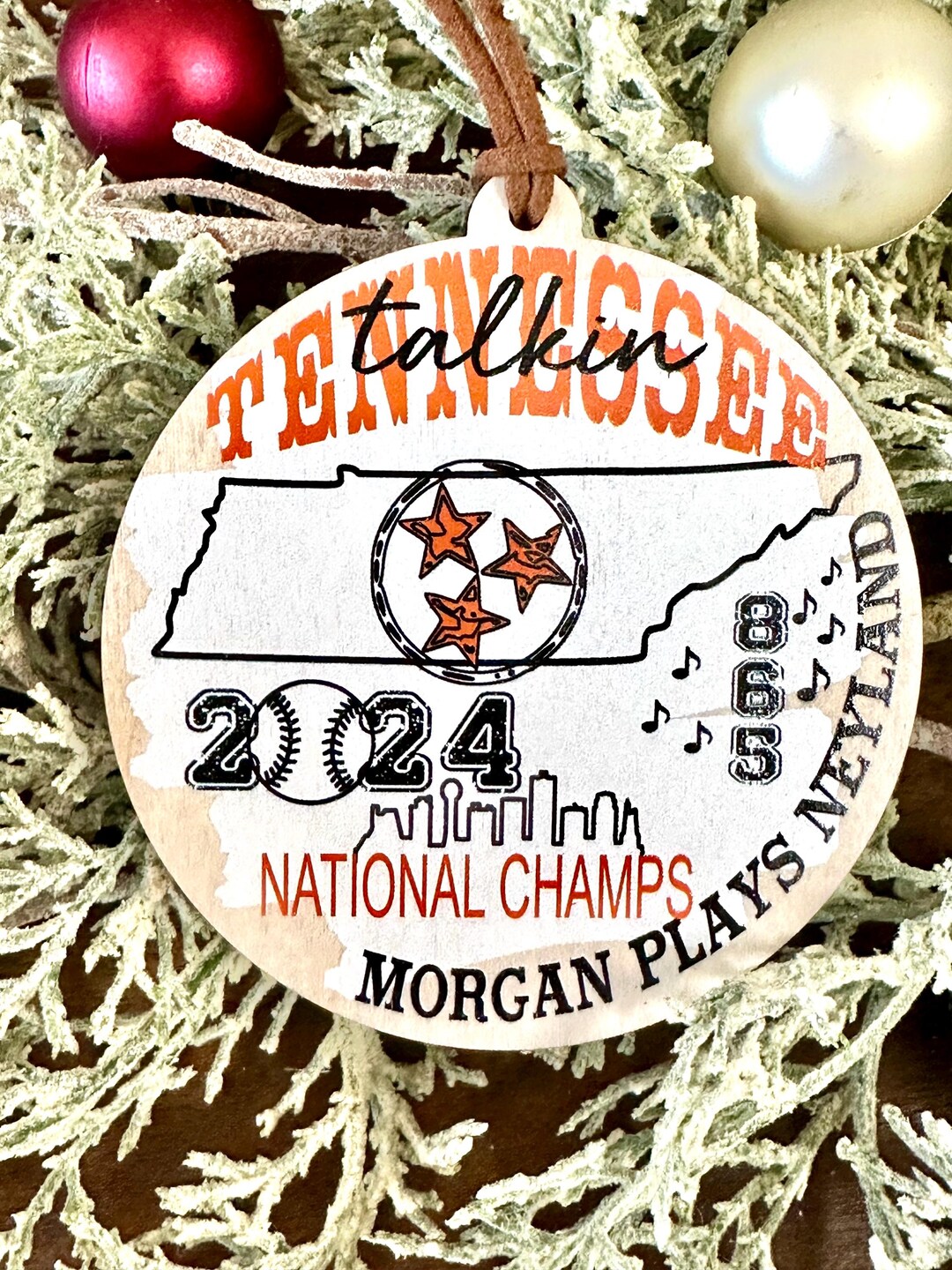 Tennessee Christmas Ornament, Volunteers Ornament, 2024 Christmas ...