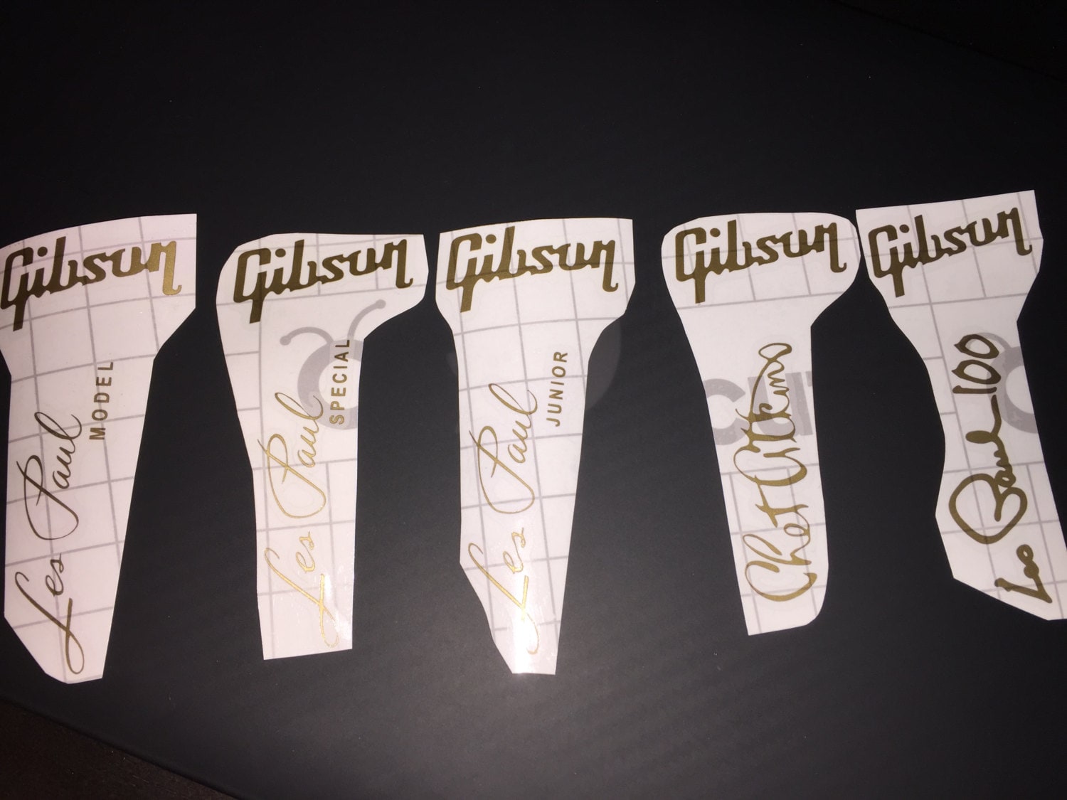 Gibson Les Paul Headstock Decal Logo All Model L-5 Special | Etsy