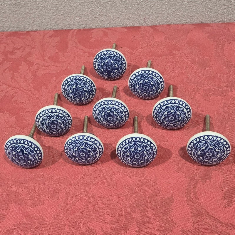 Ceramic Drawer Knobs - Etsy