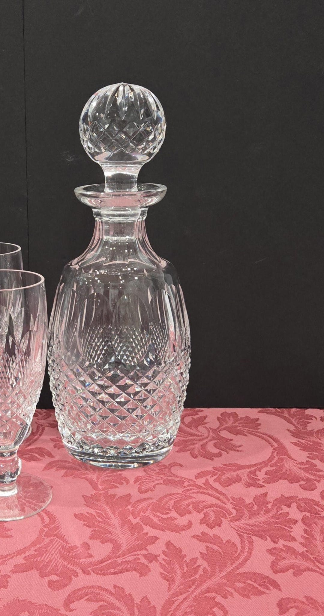Waterford Colleen Cut Crystal: Spirit Decanter 15 Year Anniversary Gift ...