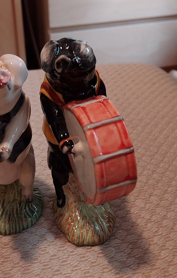 Michael Beswick Pig Promenade 1990s Beswick Ware Bass Drum | Etsy