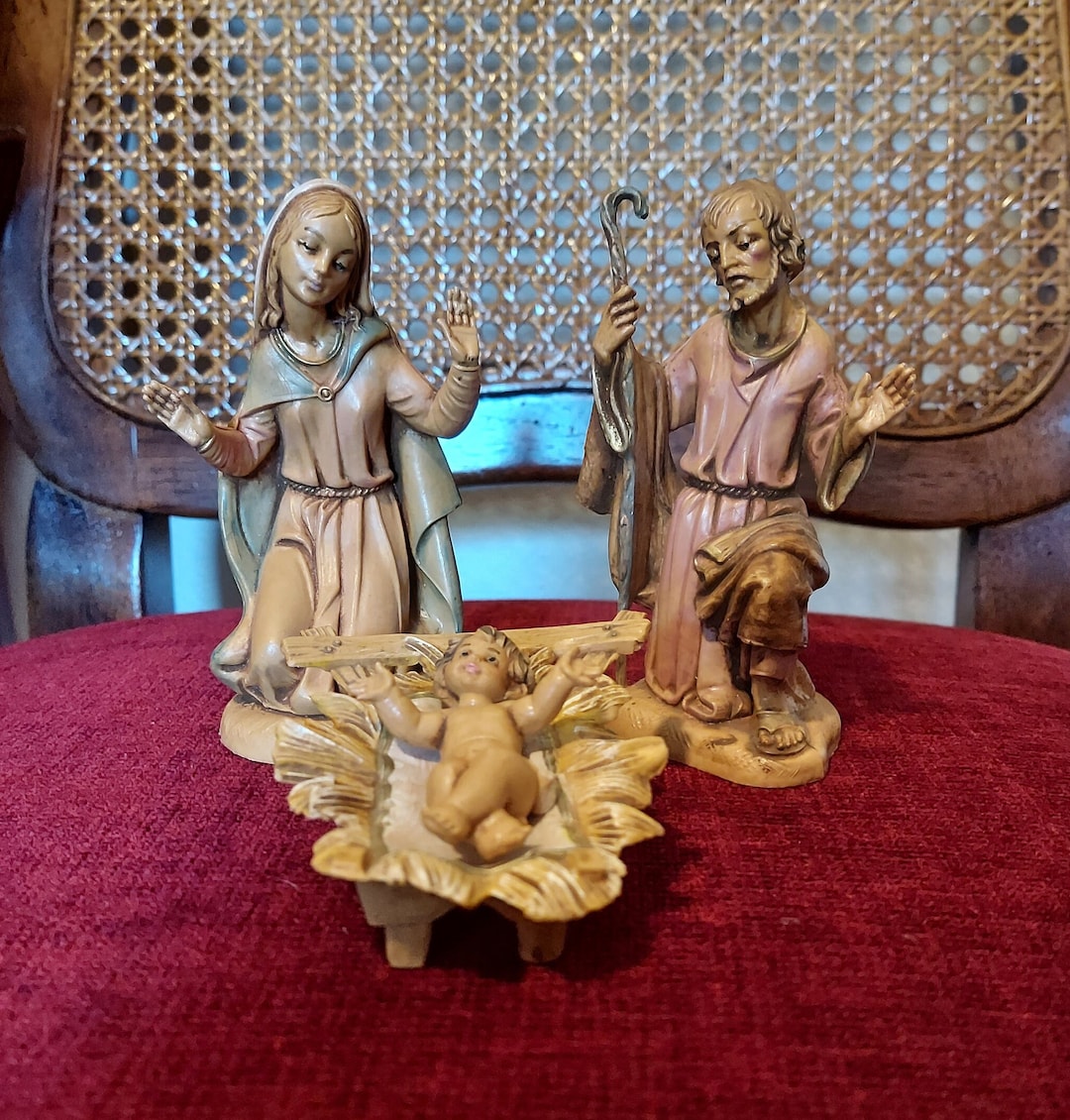 Fontanini 5 Heirloom Nativity Figures 1983 Roman 4 Pc - Etsy