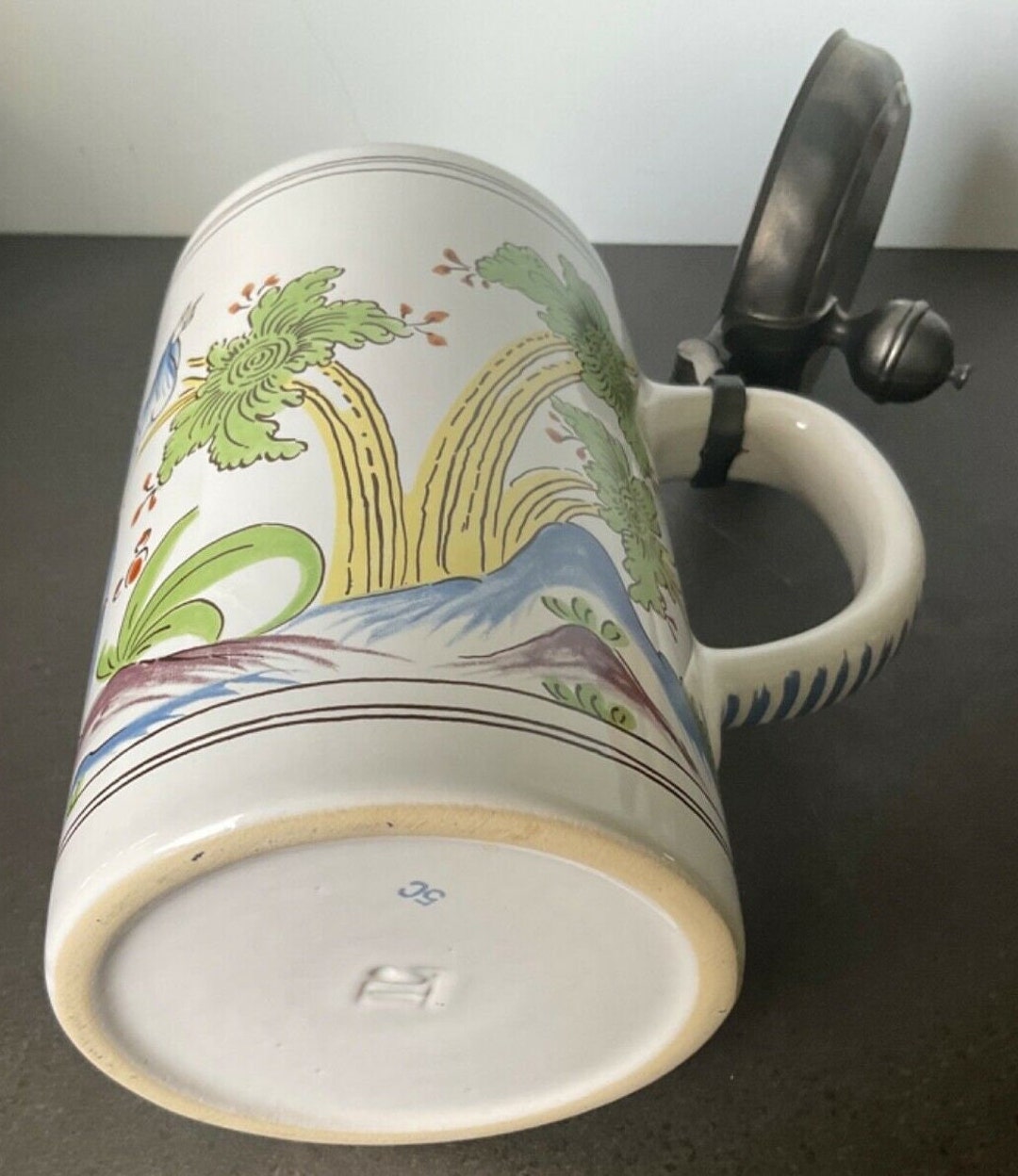 Vintage Konig Lidded Stein - Etsy