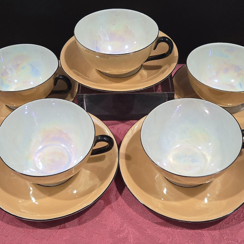 Lusterware Tea Set - Etsy