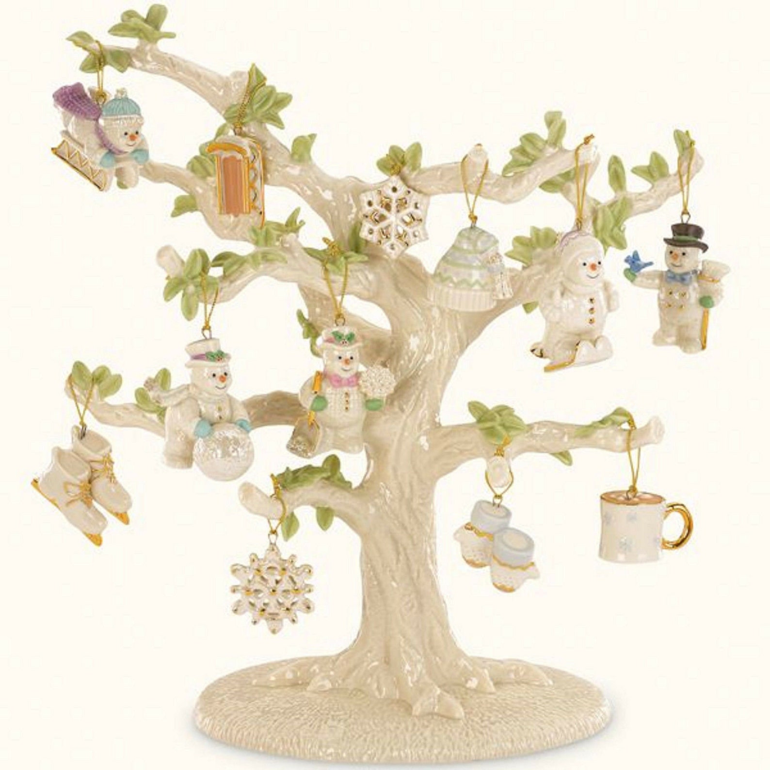 Lenox Porcelain Luck of the Irish Ornament Tree | Etsy