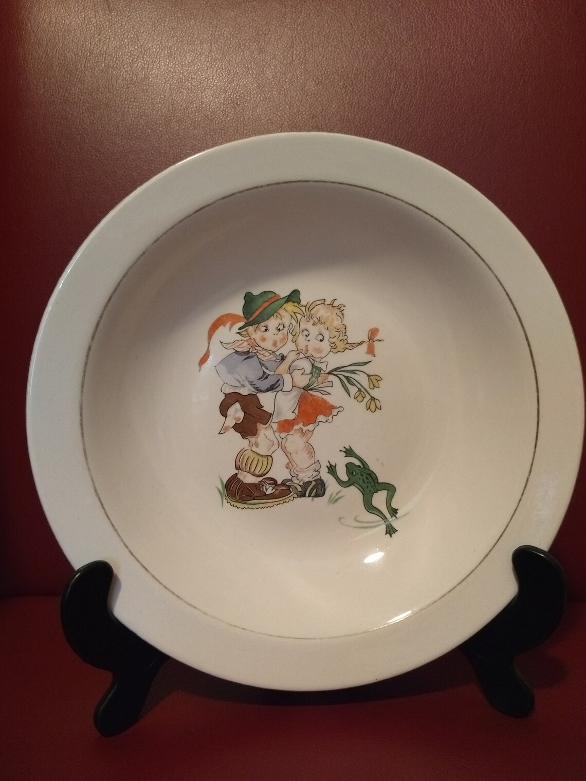 Rare 1950s Figgjo Flint Child's Plate Made in Norway | Etsy