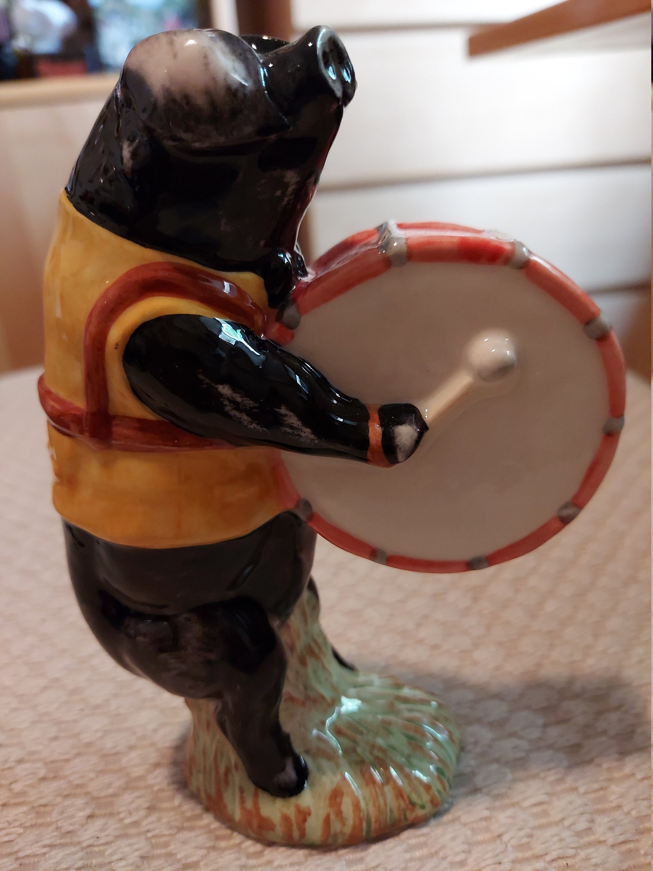 Michael Beswick Pig Promenade 1990s Beswick Ware Bass Drum - Etsy