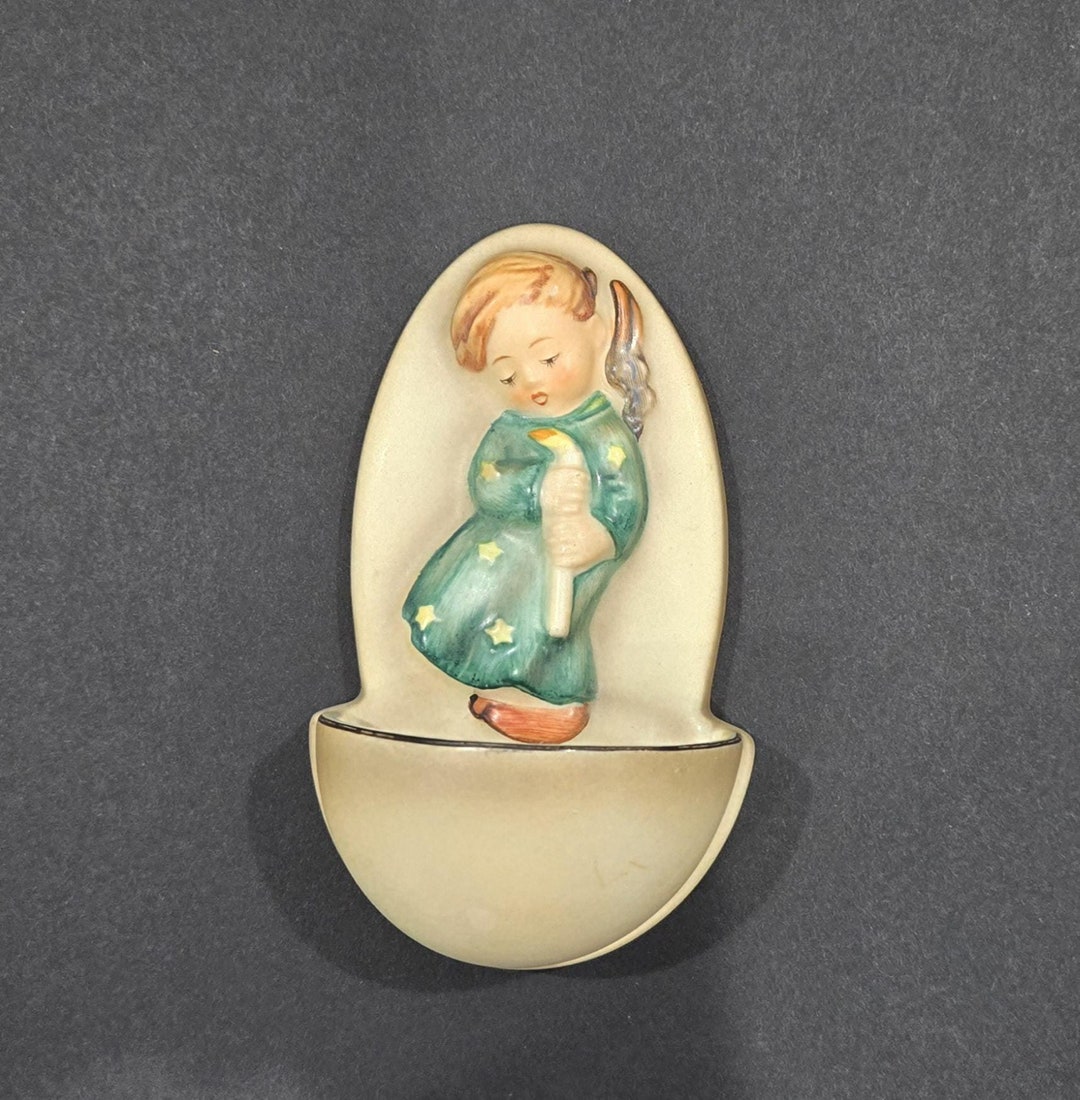 Vintage Hummel Holy Water Font Goebel Heavenly Angel Full Bee 1958 Collectible GIFT - Etsy