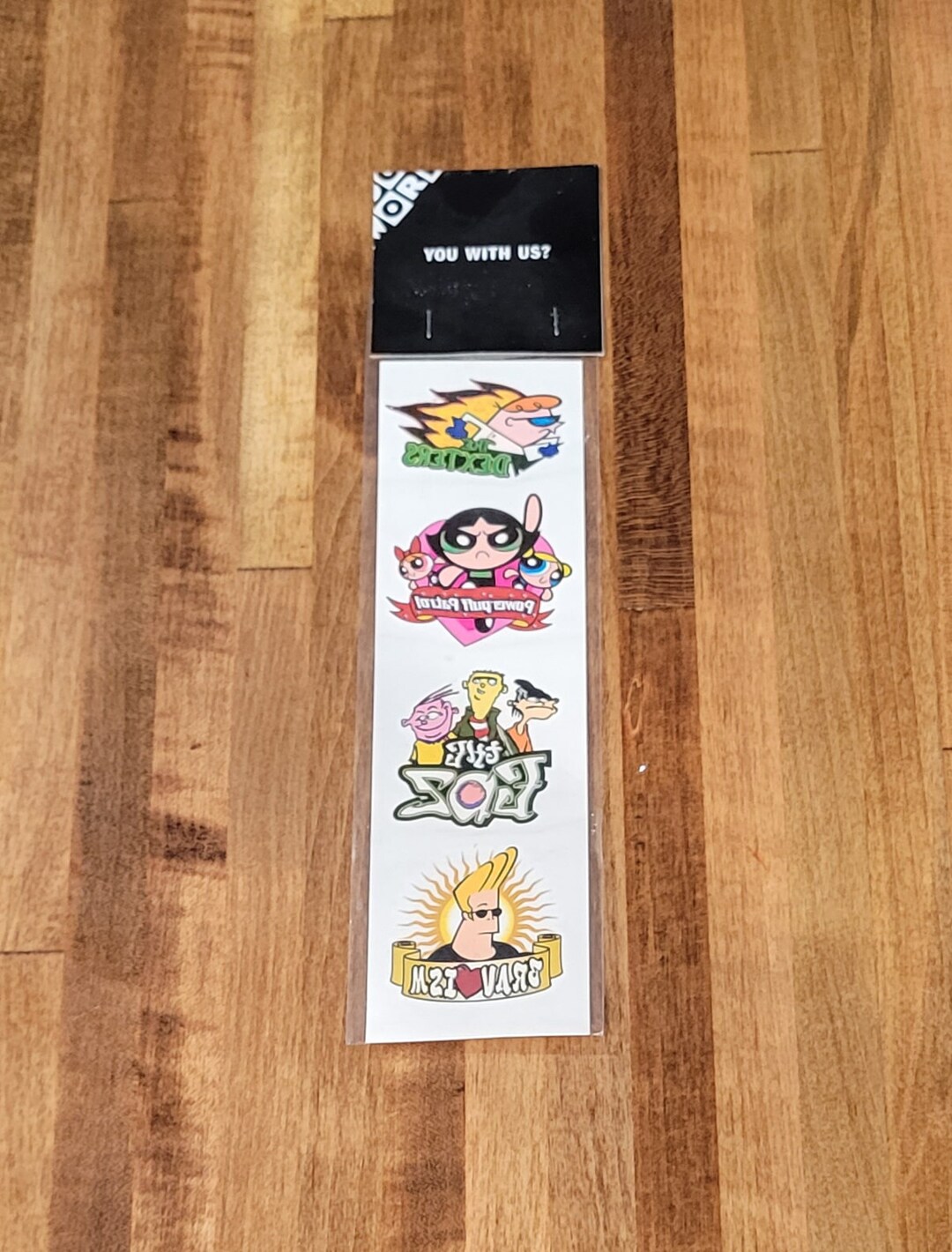 Vintage 1999 Cartoon Network Temporary Tattoos With 4 Characters - Etsy