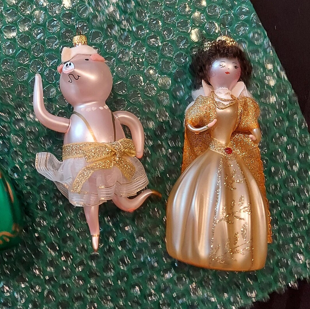 Vintage Soffieria De Carlini Ornament Mercury Glass Mouth Blown Hand ...