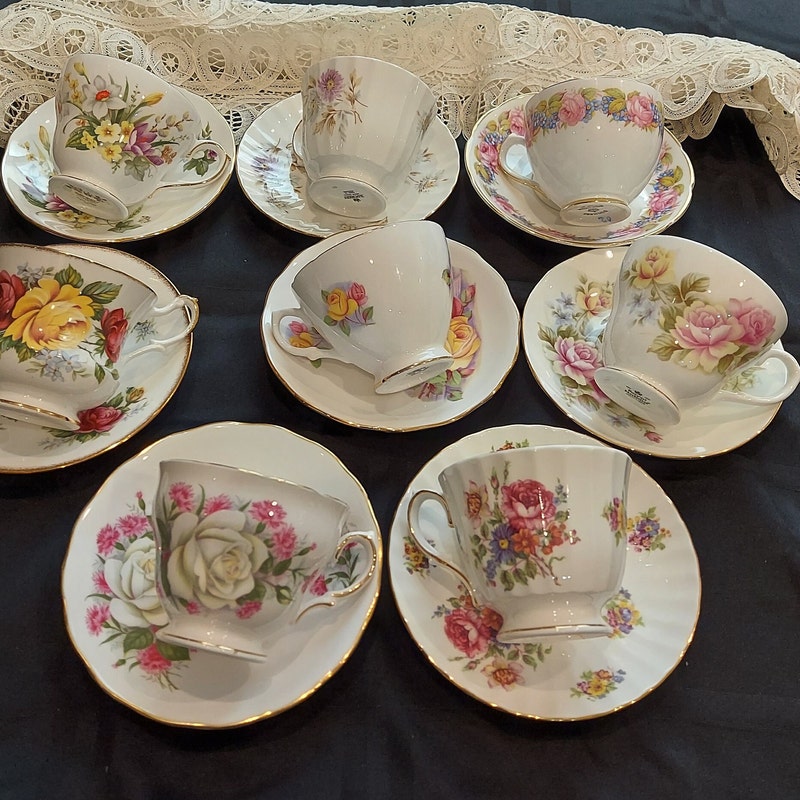 Large Tea Cups - Etsy
