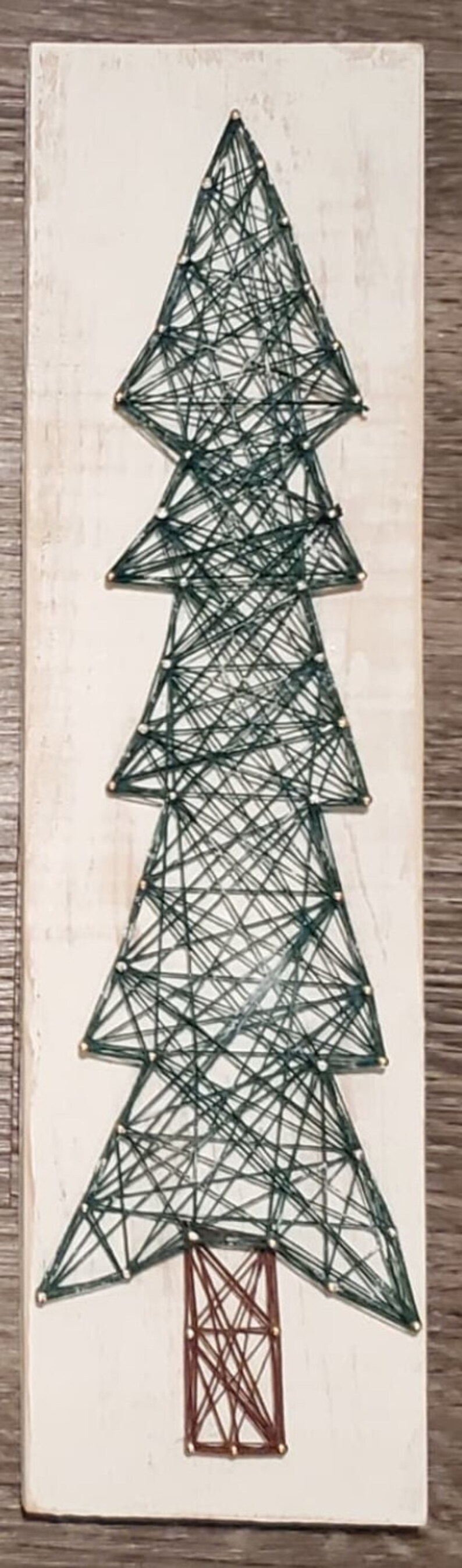 OH Christmas Tree String Art - Etsy