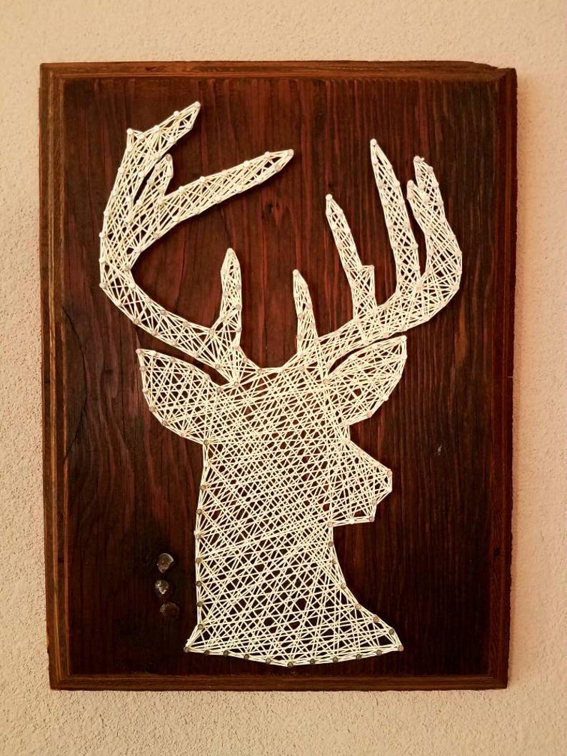 Deer String Art - Etsy