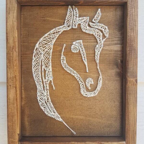Horse String Art - Etsy