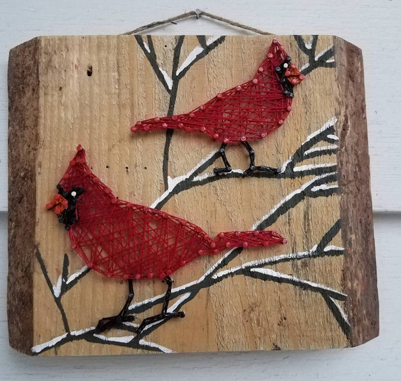 Cardinal String Art - Etsy