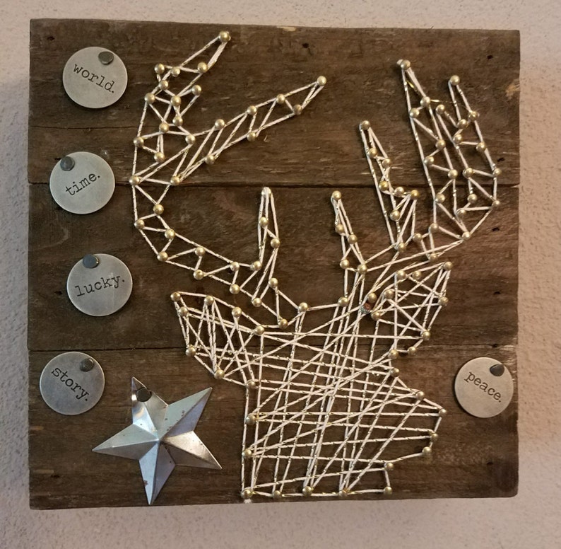 Deer String Art - Etsy