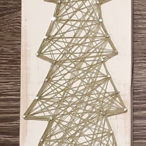 OH Christmas Tree String Art - Etsy