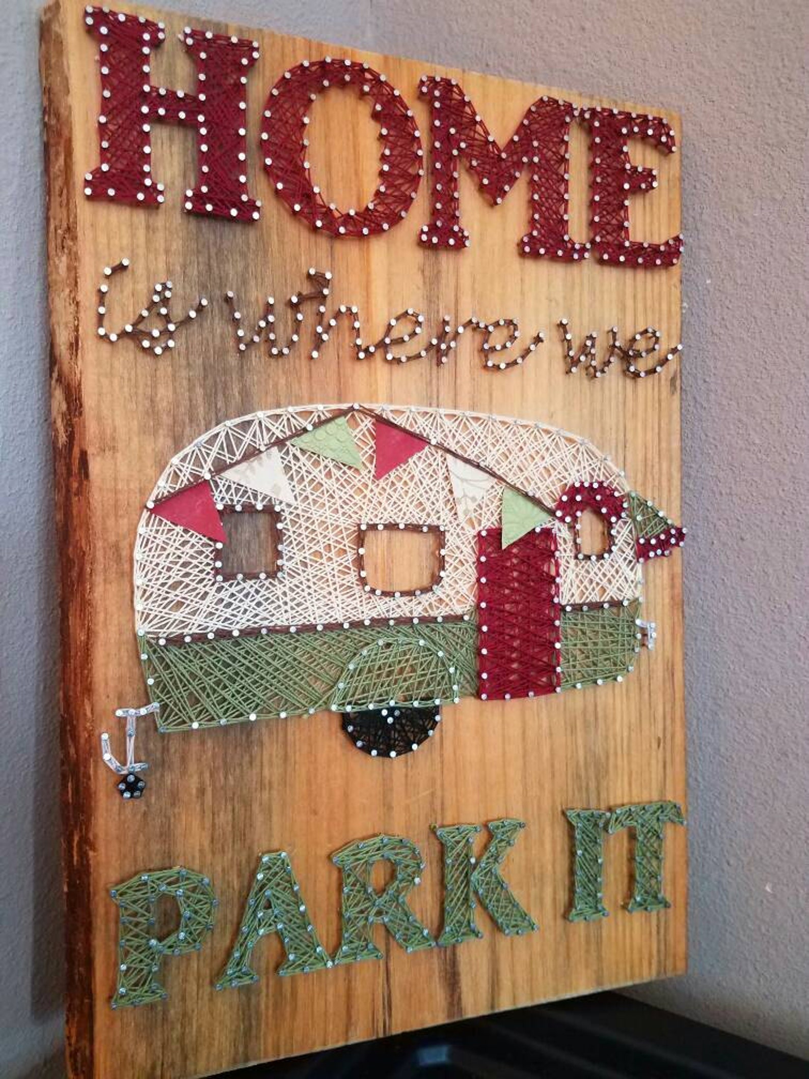 Camper Home String Art - Etsy