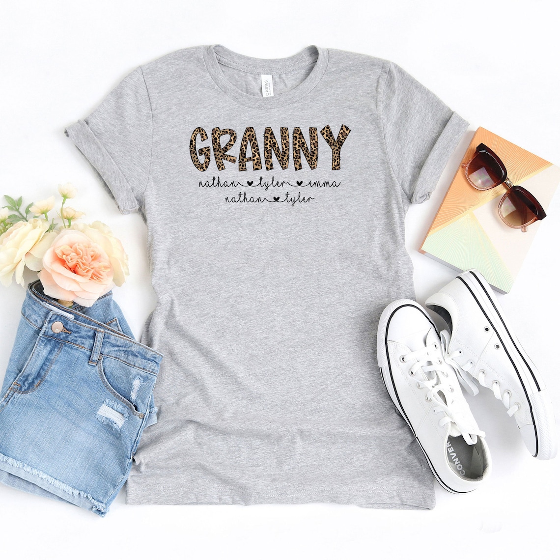 Funny Granny Shirt Granny T-shirt Granny Gift Idea Leopard | Etsy