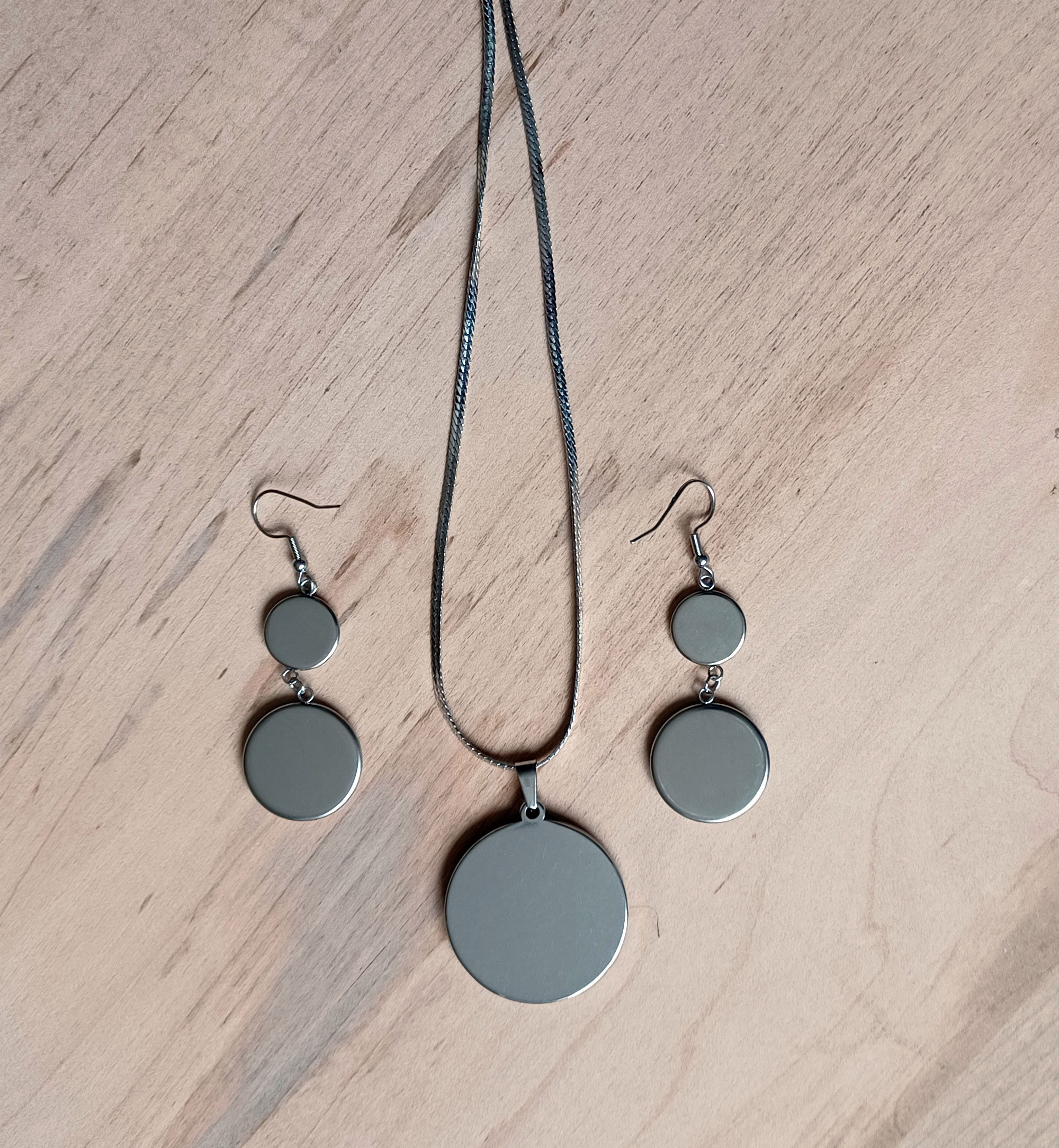 Colorful Jewelry Set Abstract Art Jewelry Set Unique Pendant - Etsy