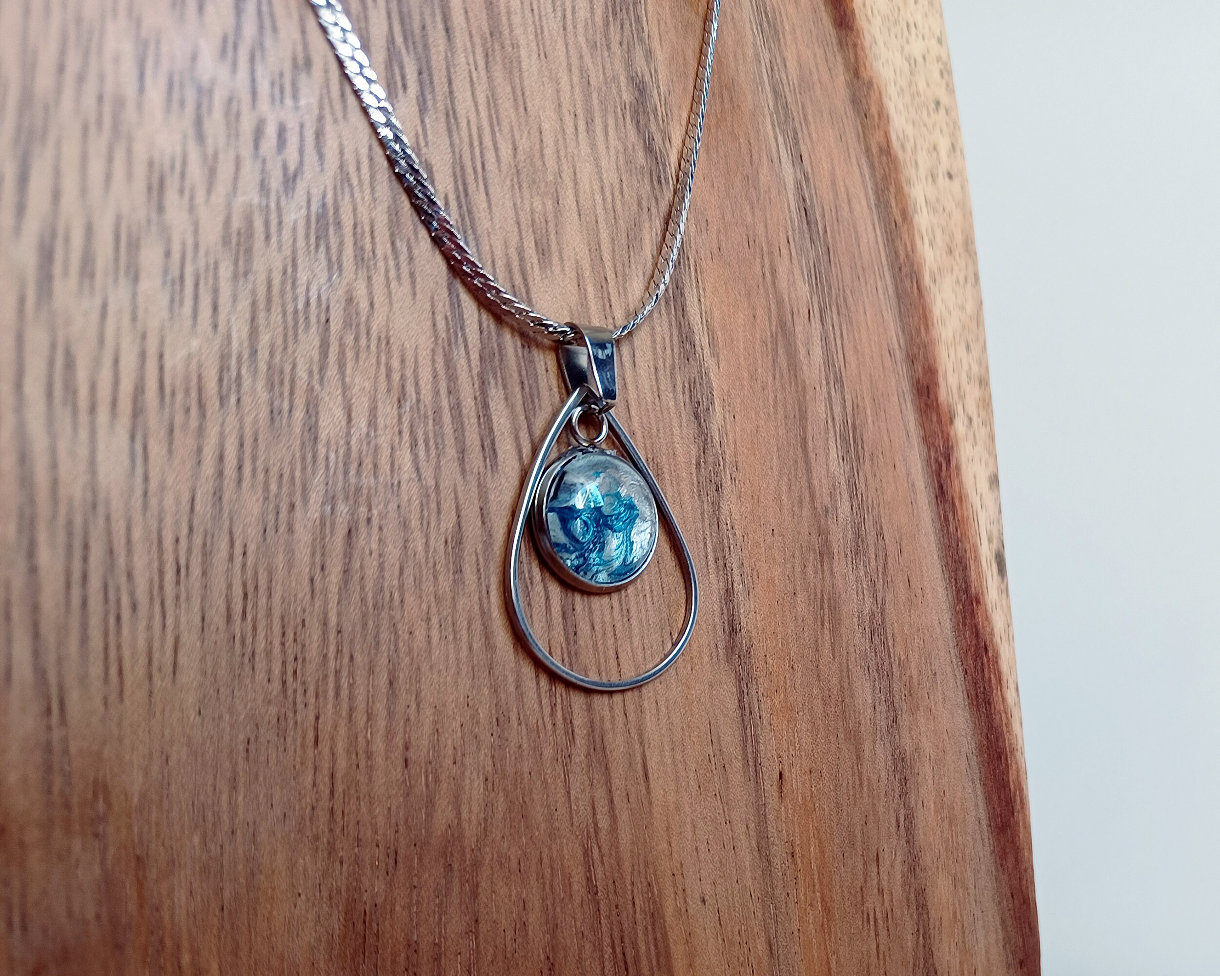 Colorful Jewelry Set Abstract Art Jewelry Set Unique Pendant - Etsy UK