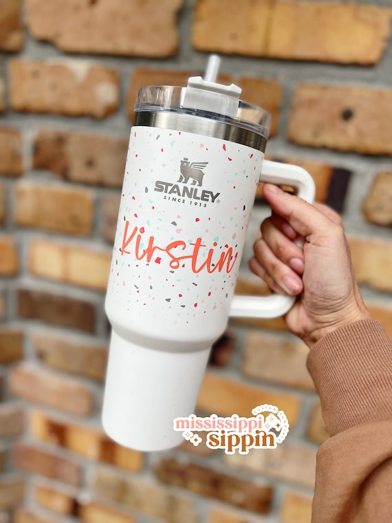 Stanley Tumbler Mockup Image Cream 40 Oz Stanley Cup Mockup, 51% OFF