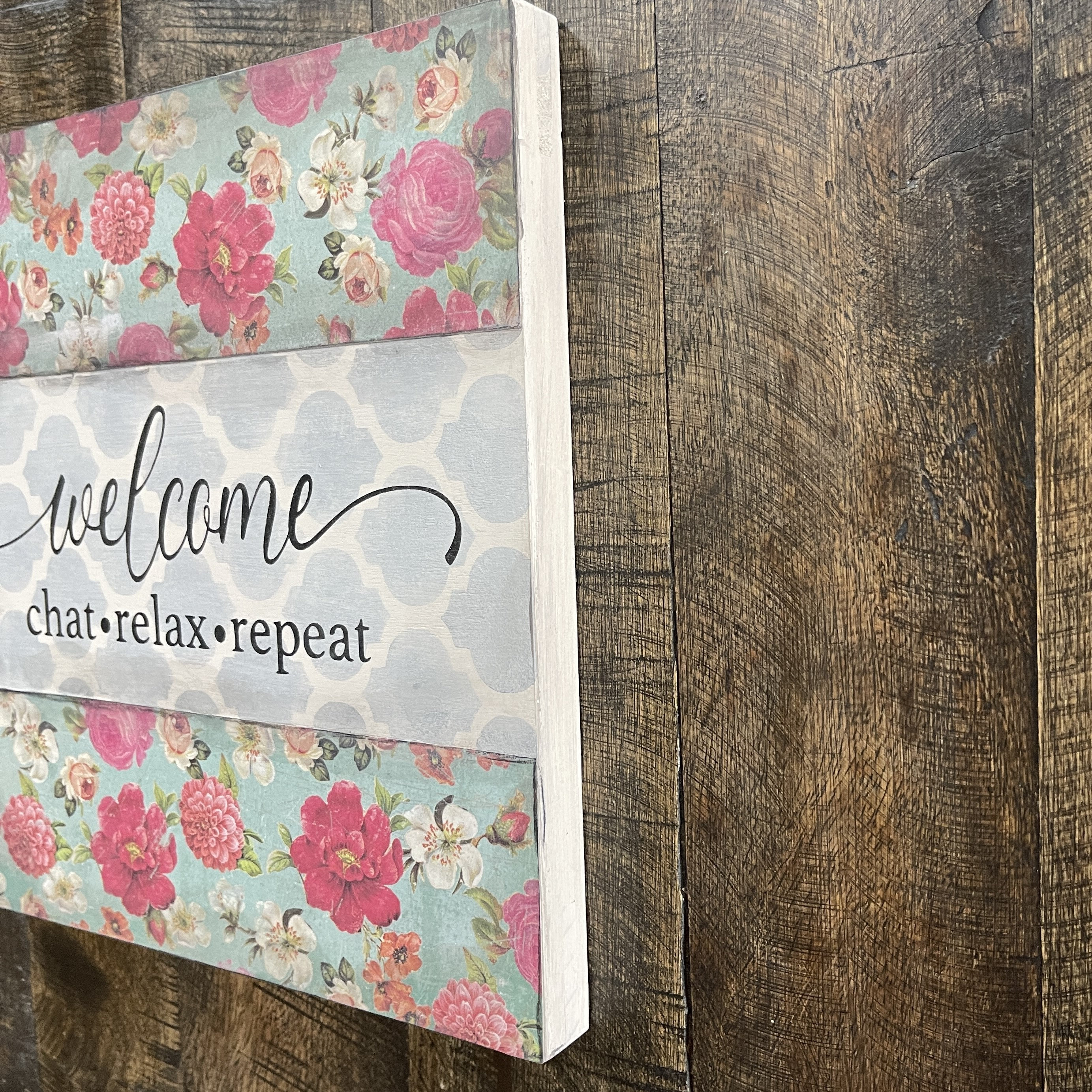 Cute Welcome Sign Flowers, Unique Birthday Gift for Sister in Law ...