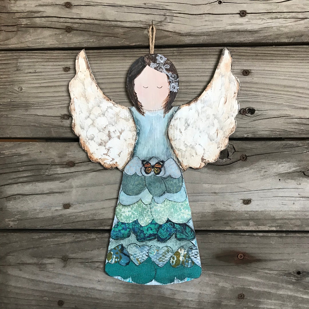 Guardian Angel Wall Hanging, Angel Gift for Best Friend, Mother's Day ...