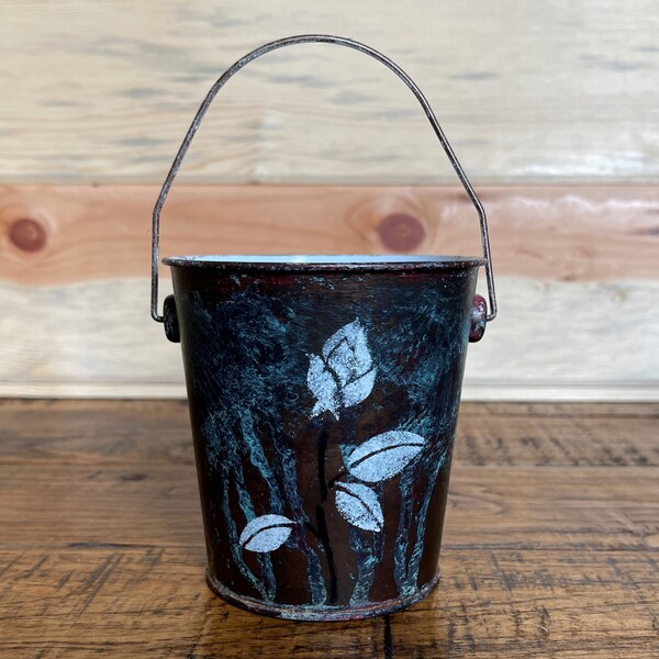 Metal Bucket With Handles - Etsy