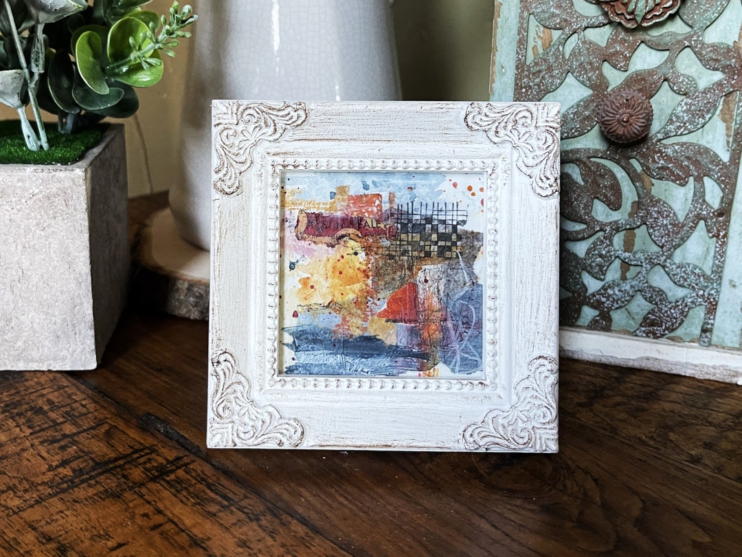 Abstract Painting Original, Mini Abstract Art, Artsy Gifts for Mother's ...