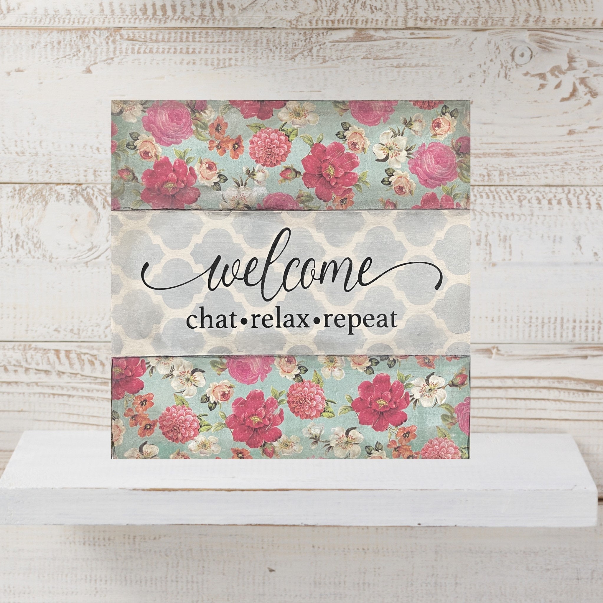 Cute Welcome Sign Flowers, Unique Birthday Gift for Sister in Law ...