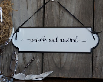 SVG Files for Cricut Wall Art Printable Quote Sign Uncork & - Etsy