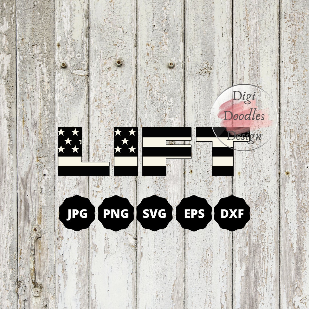American Flag Lift Workout Tank Shirt Digital Download - SVG JPG PNG ...