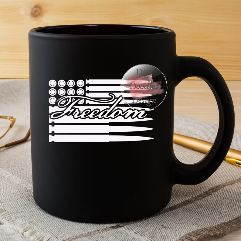 Freedom Ammo Ammunition Flag SVG JPG PNG Dxf Eps Digital Download-2nd ...