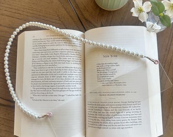 Oh so Pretty Pink and Green Bookmark With Detachable Handle, Book ...