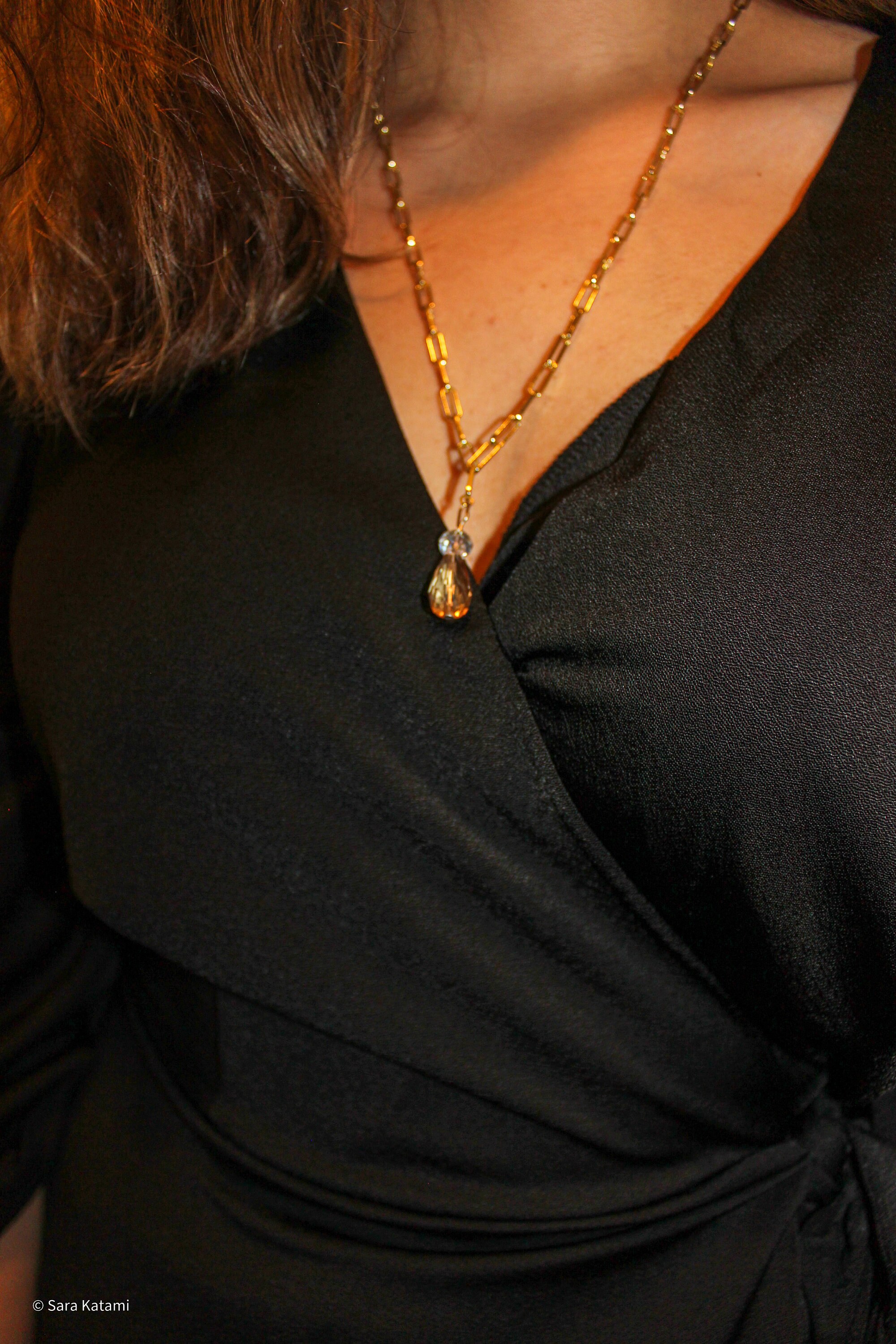 Handmade gold chain necklace | Etsy