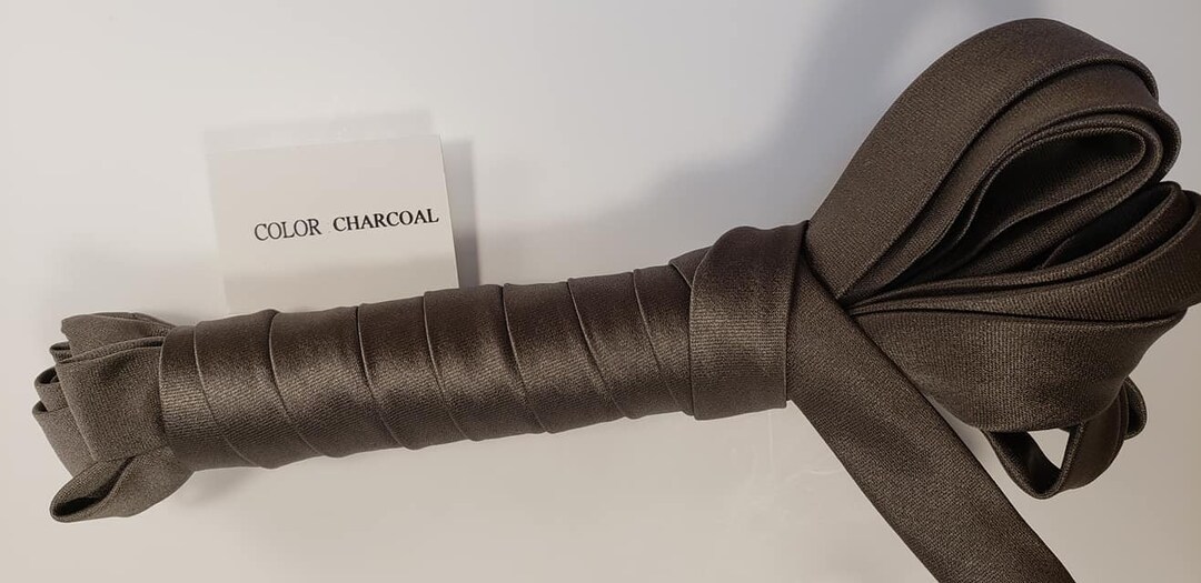 Dress Satin Corset LACES ONLY - CHARCOAL - Etsy