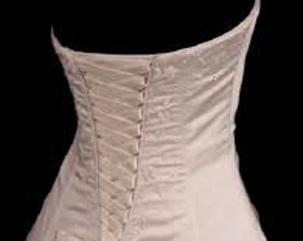 Lace up corset | Etsy