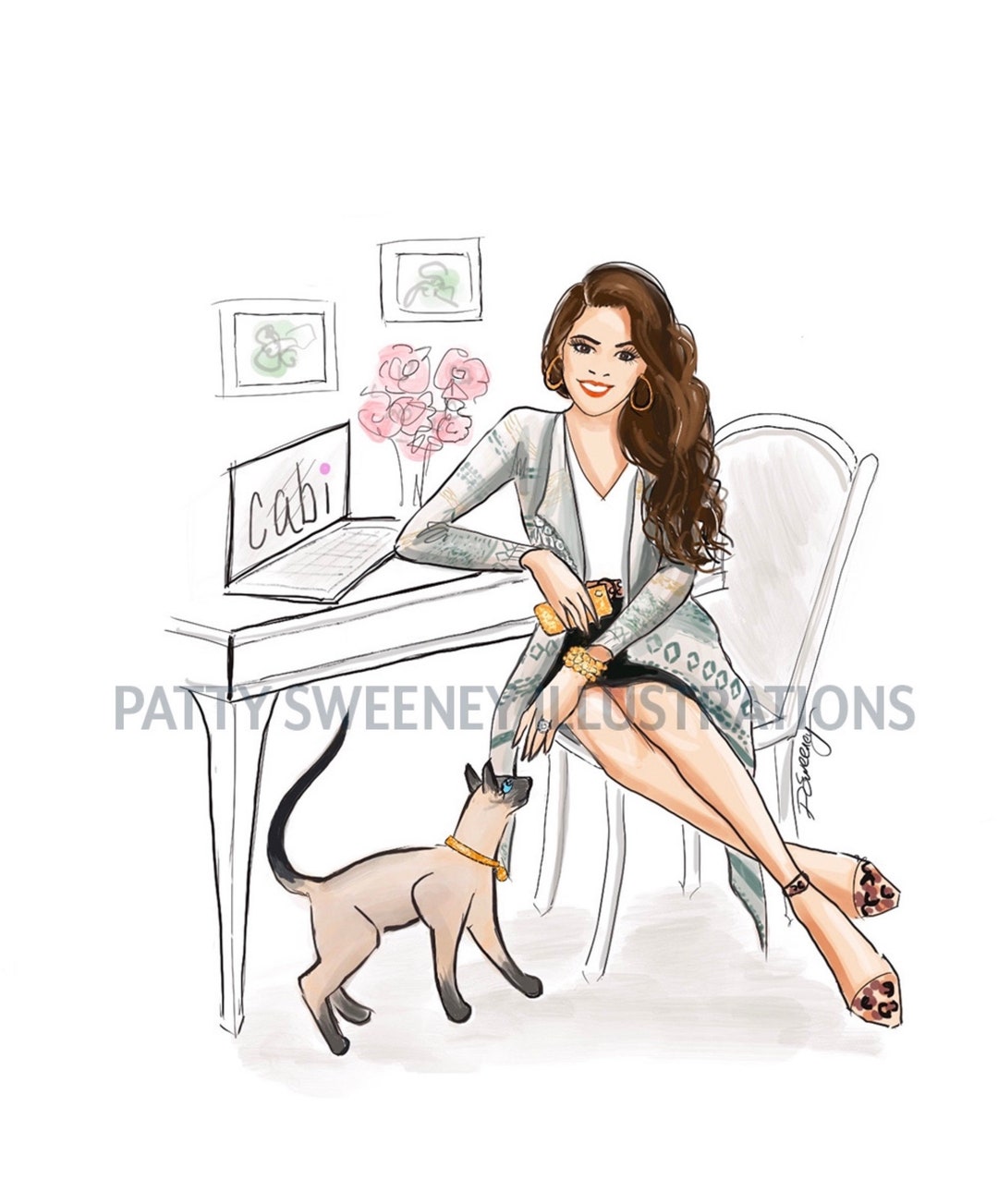 Fashionably Working, Prints - Etsy