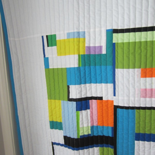 Mid Century Quilt Pattern - Etsy