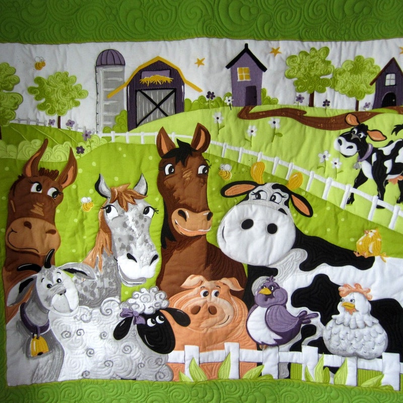 Farm Animal Bedding - Etsy