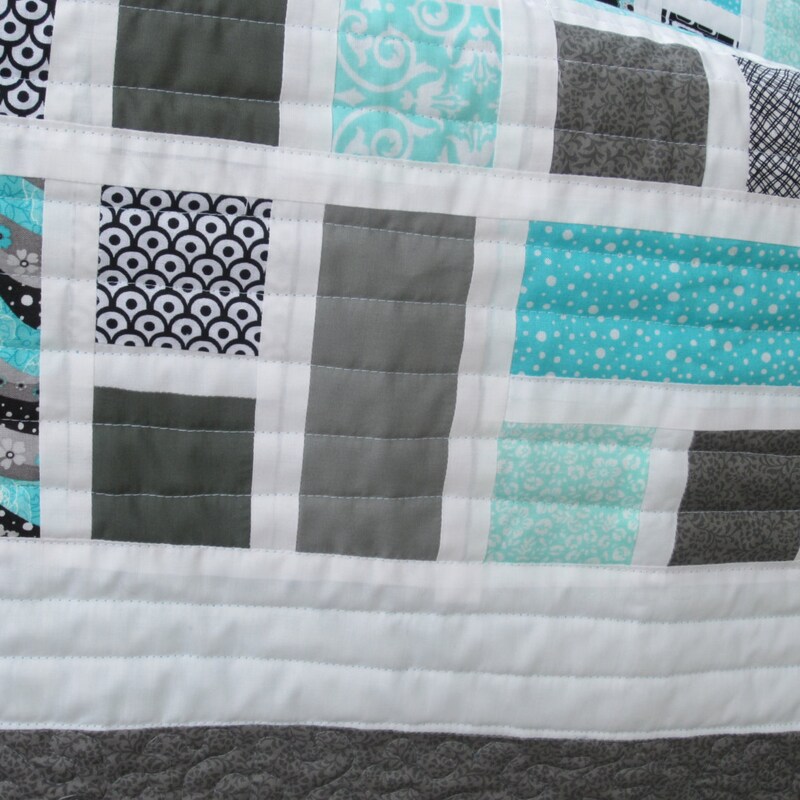 Aqua Quilt - Etsy