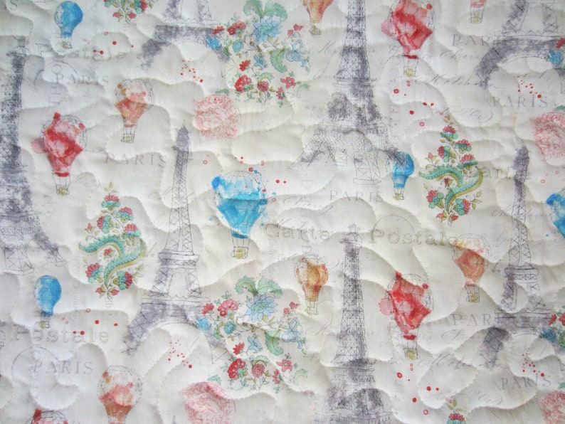 Modern White Baby Quilt Sprinkled With Colorful Confetti | Etsy