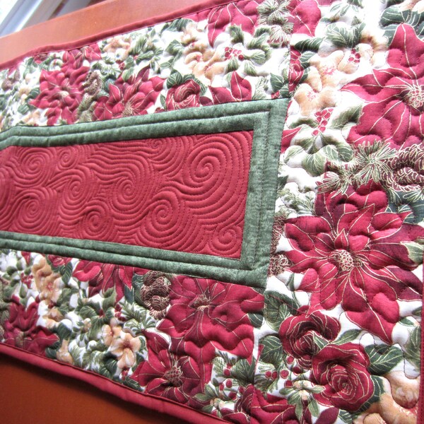 Quilted Table Runner - Etsy